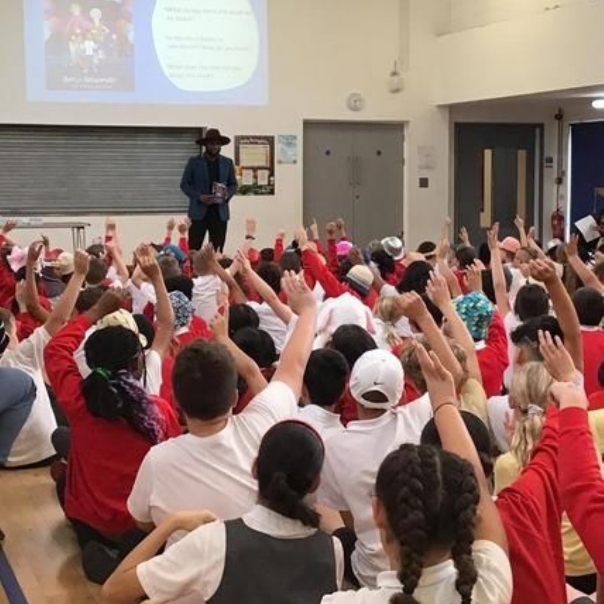 Joseph Hood Primary School - Banji Alexander visits our School!